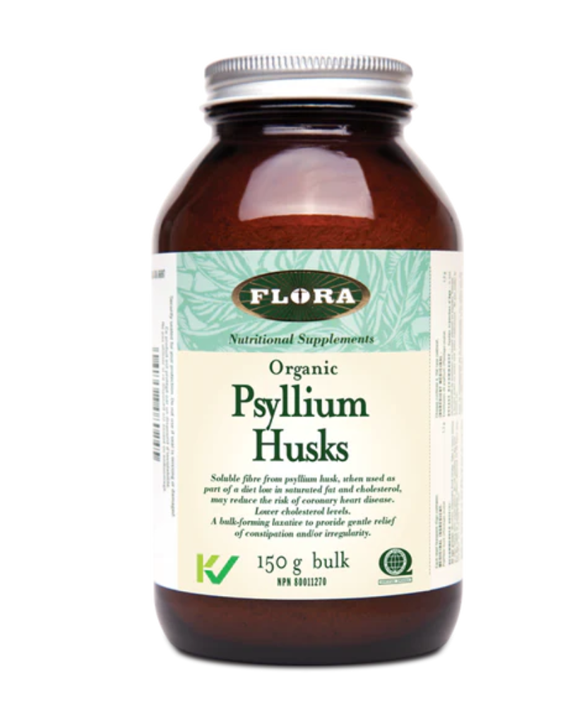Flora - Organic Psyllium Husks - 150g – Ginkgo Health Shop