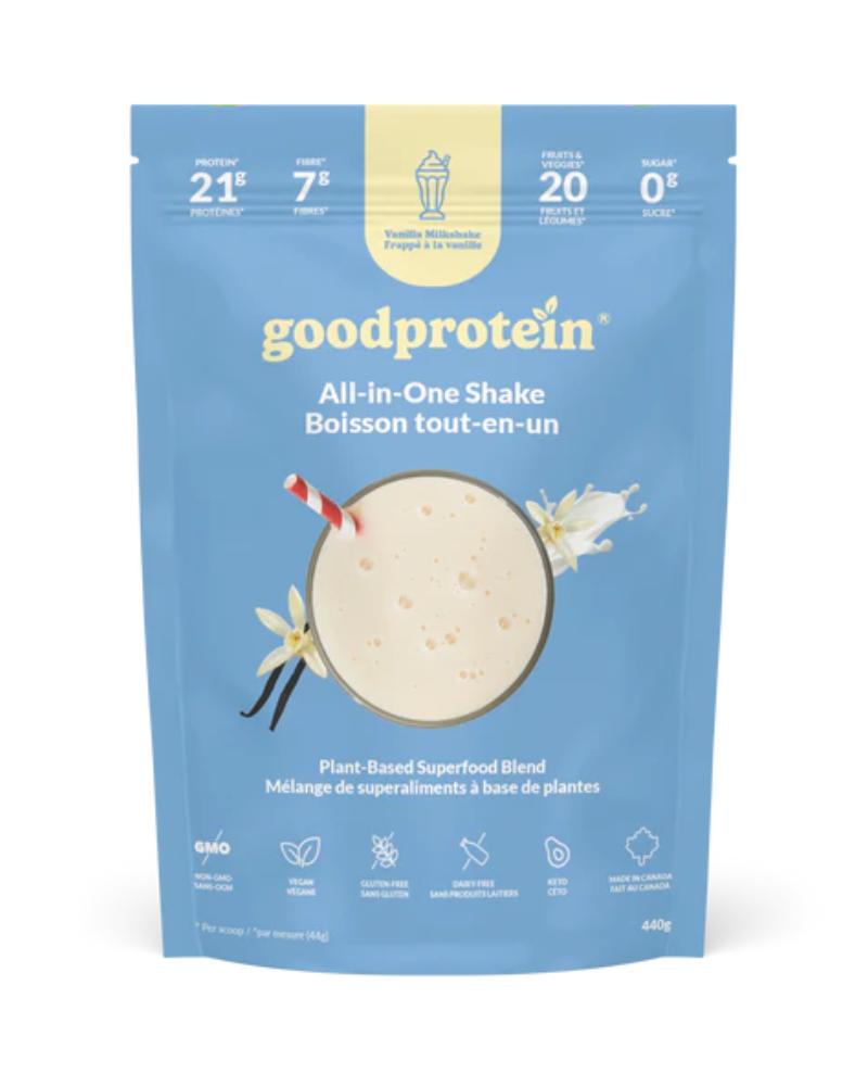 Good Protein - All-in-One Shake Vanilla Milkshake - 440g – Ginkgo ...