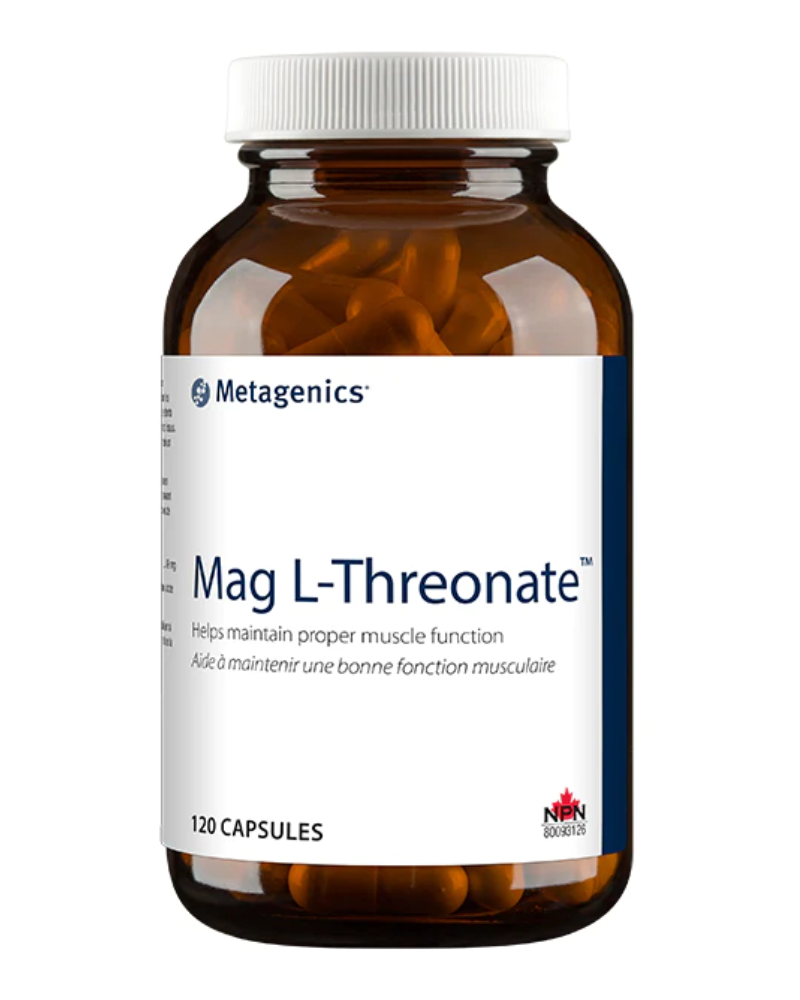 Metagenics - Mag L-Threonate - 120 Capsules – Ginkgo Health Shop